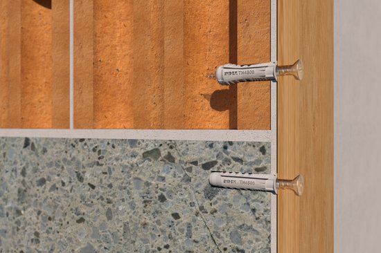 Index TN4S12 12x60 mm Nylon Plug 4 Segments - 600 stuks - schroefplug ...