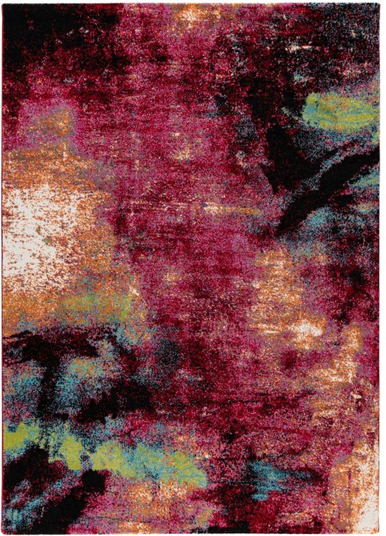 Lalee Freestyle | Modern Vloerkleed Laagpolig | Multi | Tapijt | Karpet | Nieuwe... | bol