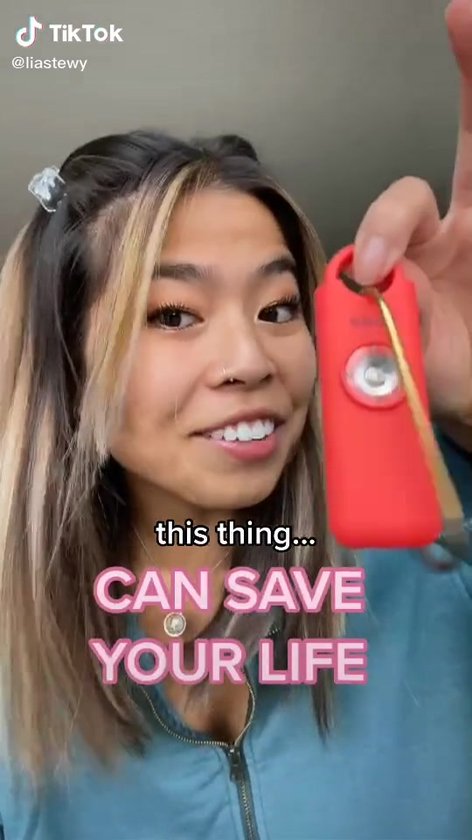 She Birdie - Lemon - Persoonlijke veiligheidsalarm - Veiligheid voor ...