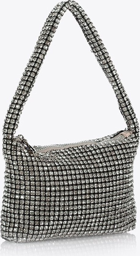 DAMES TAS WHITE STRASS | bol