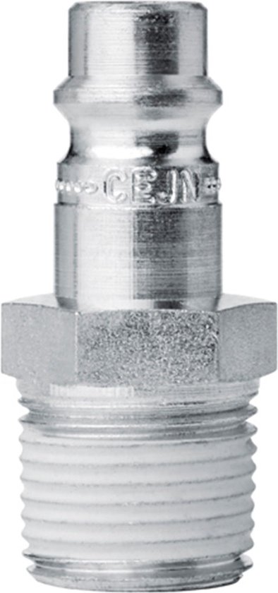 CEJN - insteeknippel - eSafe 320 - 025 x R3/8 buitendraad - 10-320-5154 | bol
