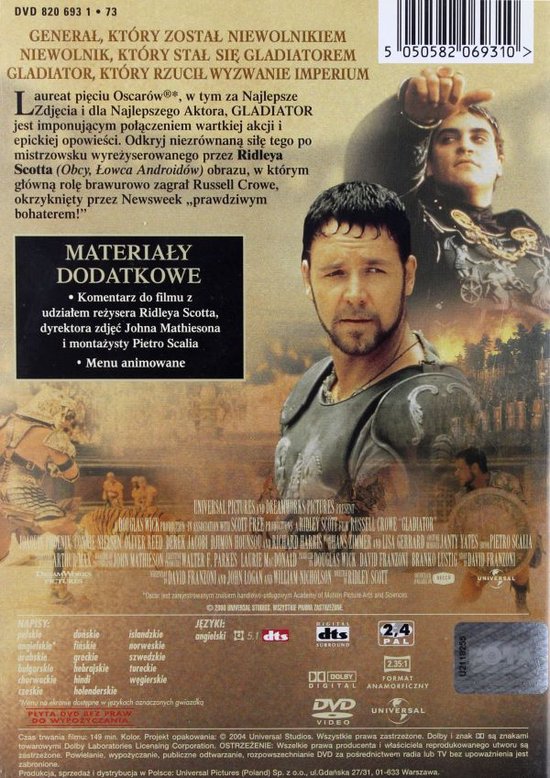 Gladiator [DVD] (Dvd), Russell Crowe | Dvd's | bol