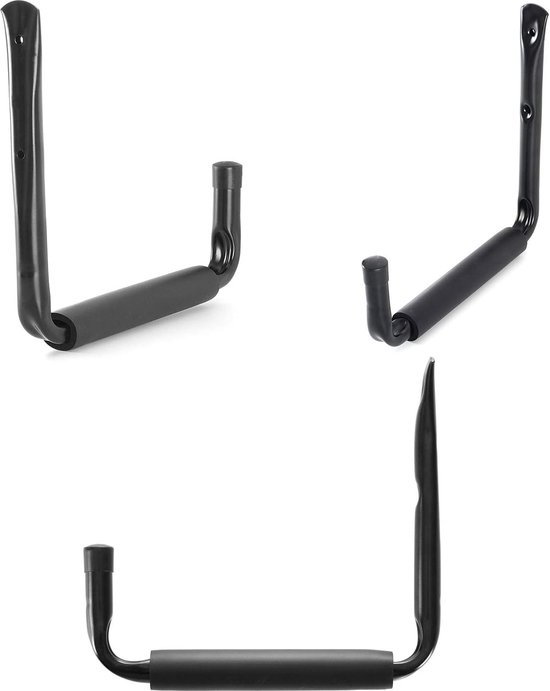 Garage opslag Haken Heavy Duty, 20 cm muur mount Utility Hooks met EVA ...