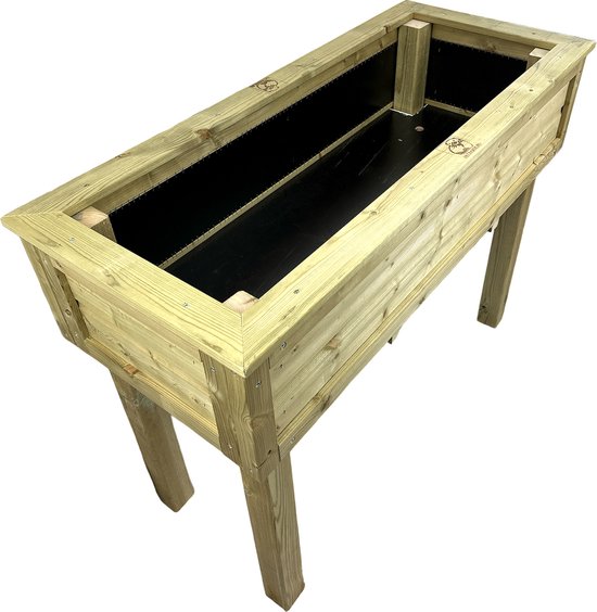 Lutra moestuinbak op poten - 120 x 50 x 90 cm - Kweektafel ...