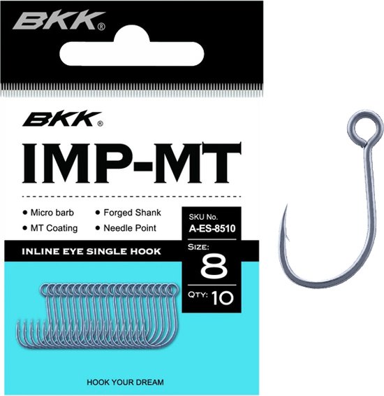 BKK - Haken Predator IMP Inline Single Hook - BKK | bol
