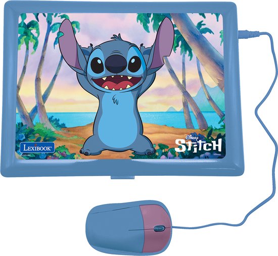Lilo & Stitch Laptop met kleurenscherm en 124 activiteiten NL/FR ...