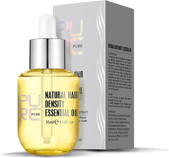 Purc Haargroei Olie 35 ml - Minoxidil 5% Alternatief - Haargroei serum ...