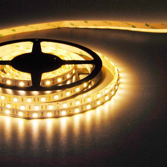 LED Strip 3528 060 leds/mtr IP65 2300K 4.8W 24V CRI90 | bol