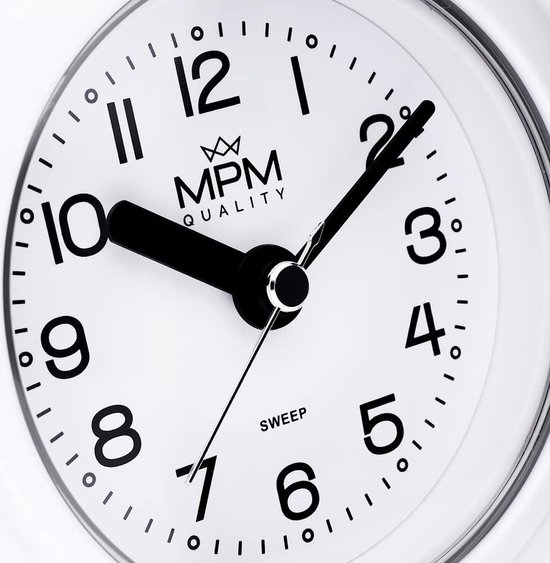 Badkamerklok, kunststof quartz uurwerk, 3-5 ATM waterdicht | bol