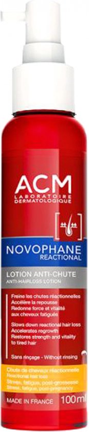 Laboratoire ACM Novophane Hair Lotion - Anti-haaruitval - 100 ml | bol