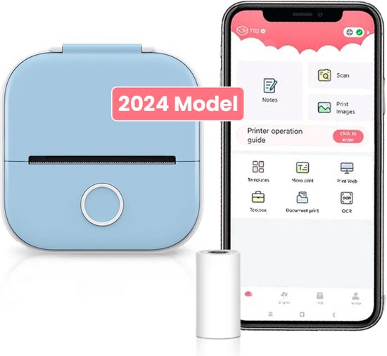 Phomemo® Mini Fotoprinter voor Smartphones - Inclusief App en 1 Rol ...