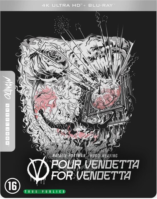 V For Vendetta (4K Ultra HD Blu-ray) (Steelbook), Hugo Weaving | Dvd's ...