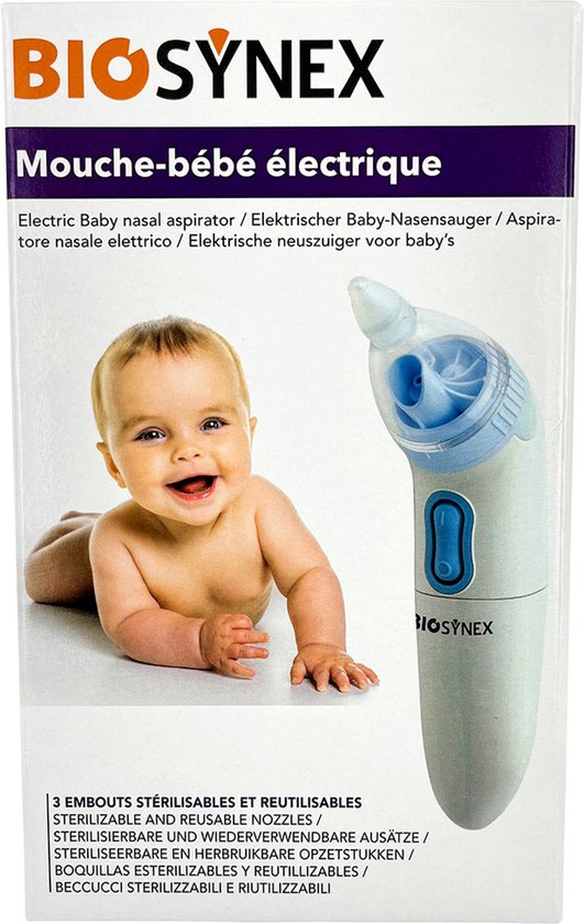 Biosynex Exacto Elektrische Neuszuiger voor Baby's | bol