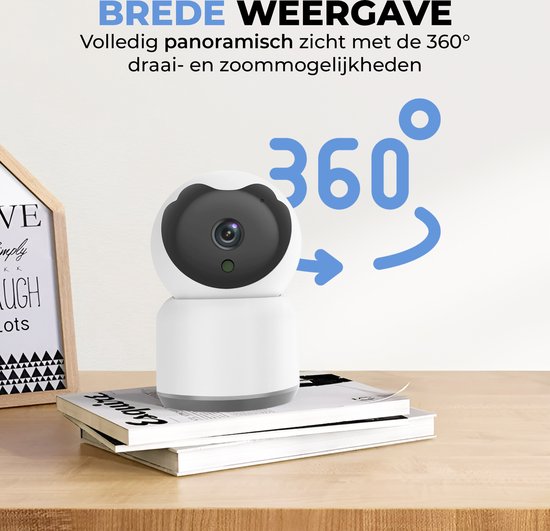 Beveiligingscamera - Binnen & Buiten- Draai Kantel Zoom - Waterdicht - Beweging /... | bol