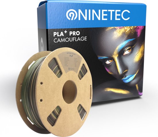 NINETEC | PLA+ Filament Camouflage 1.75mm - 1 KG PLA Spool | PLA Plus ...