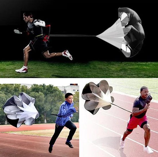 Running parachute - Weerstandsparachute - Fitness parachute - Power training -... | bol