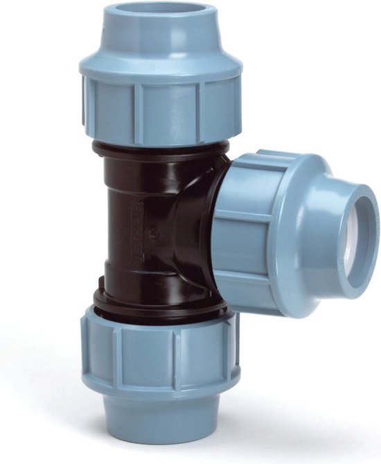 T-stuk voor PE/tyleen - 16mm - 16 bar | bol