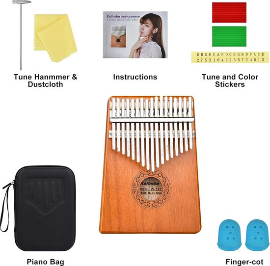 Kalimba - Duimpiano - Kalimba's - Kalimba Muziekinstrument | bol