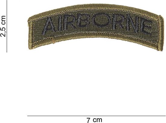 Embleem stof airborne TAB | bol