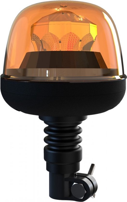ORANJE dak zwaailicht - 10 LED - R10 / R65 - Beugel bevestiging | bol