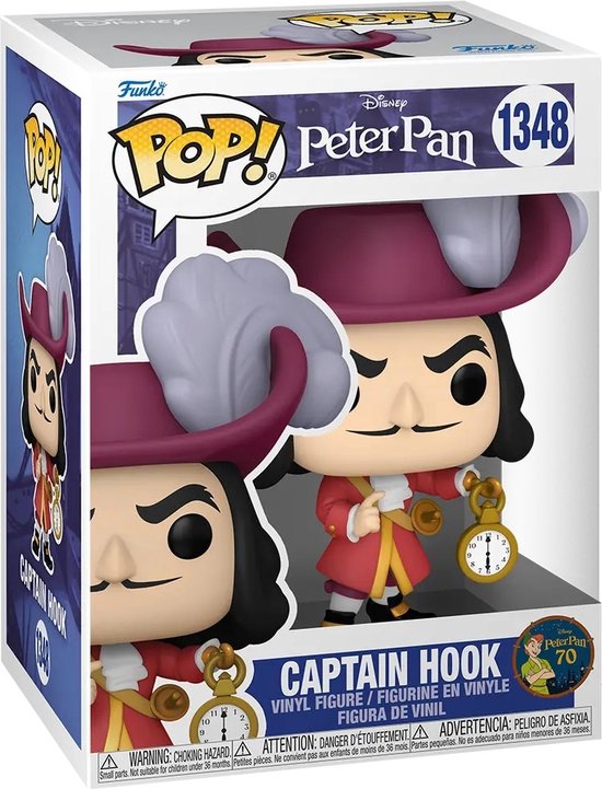 Pop Disney: Peter Pan - Captain Hook - Funko Pop #1348 | bol