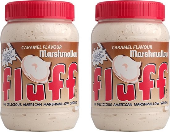Multipak Marshmallow Fluff Spread Karamel (2x 213 gram) | bol