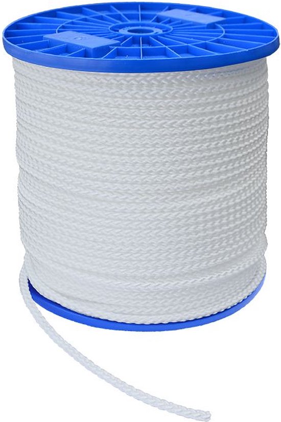 Brotuflex Touw PP, 12 mm. x 100 m. wit | bol
