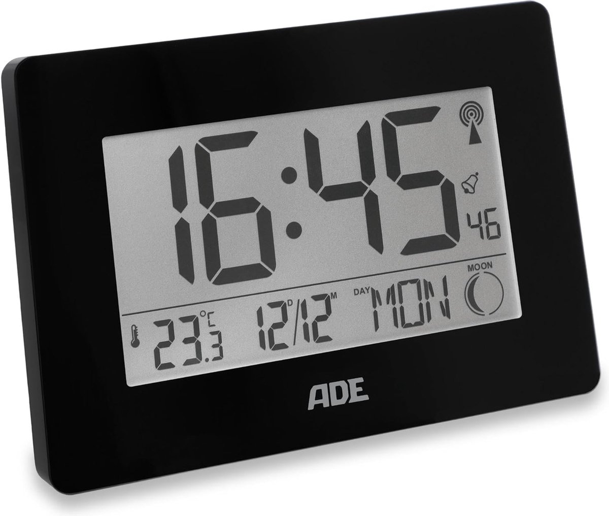 Grote digitale radiogestuurde klok met XXL cijfers | tafelklok en ...