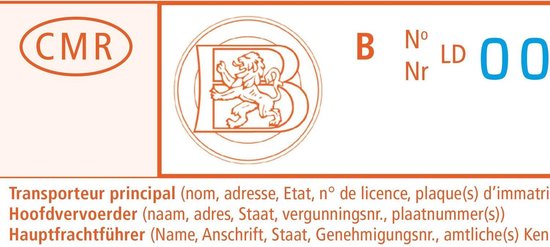 Belgische CMR op de ketting 4-voud 12 inch x 240 mm | bol
