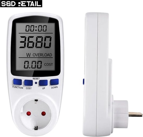 S&D Retail Energieverbruiksmeter – Verbruiksmeter Nauwkeurig ...