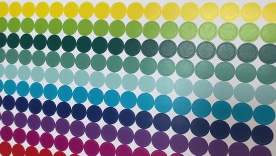 Stippen Stickers - Label Stickers - 3 Grote Stickervellen - 1104 ...