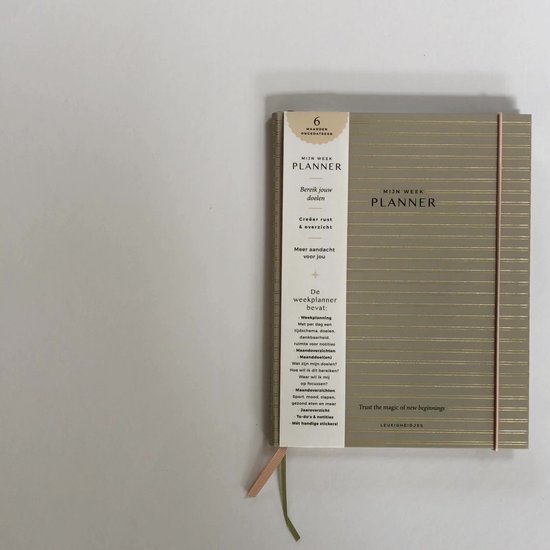 Leukigheidjes - Weekplanner - oud roze cover - Ongedateerd | bol