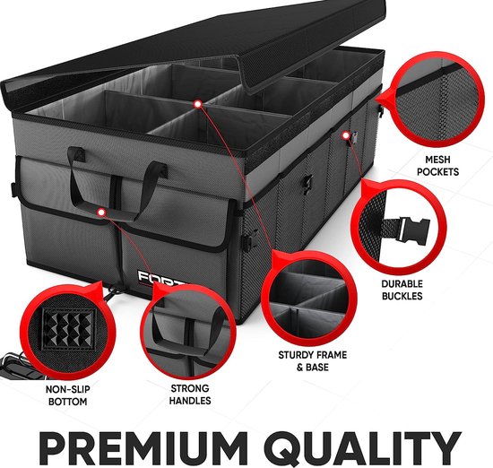 Auto Organizer, Auto Kofferbak Organizer, Achterbak Organizer ...