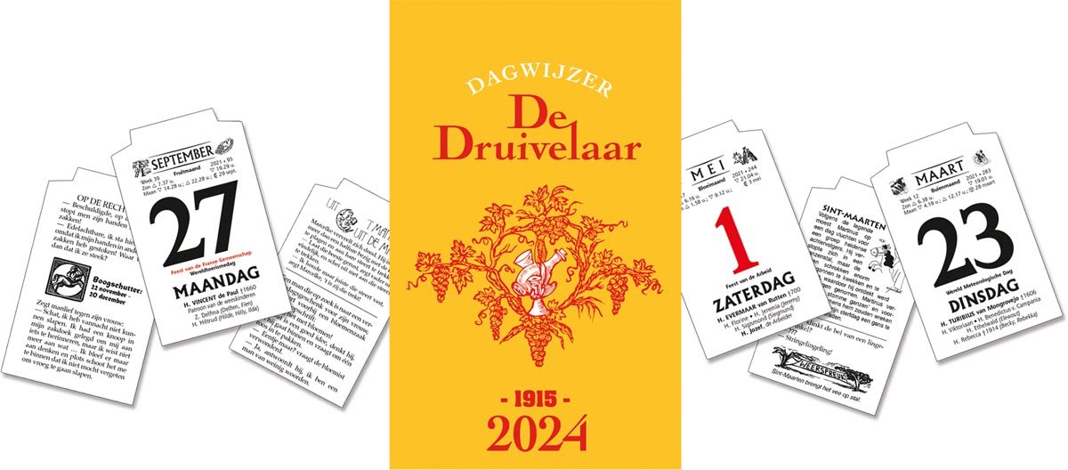 De Druivelaar 2024 (dagblok) | bol
