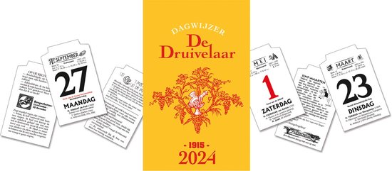 De Druivelaar 2025 (dagblok) | bol