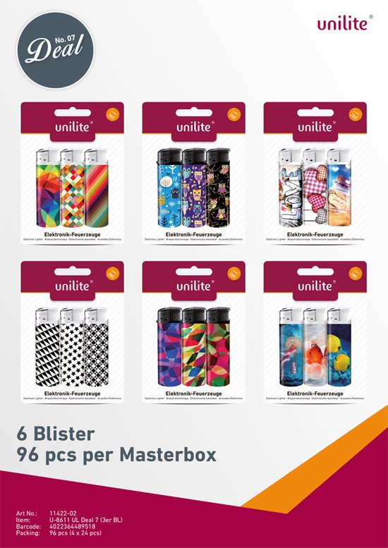 TOM® Lighters- Turbo aanstekers - 50 STUKS - Jet FLame - Navulbaar | bol