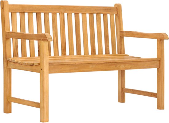 Houten tuinbank - Hout- Bank - 130 cm breed - HorstDeco | bol