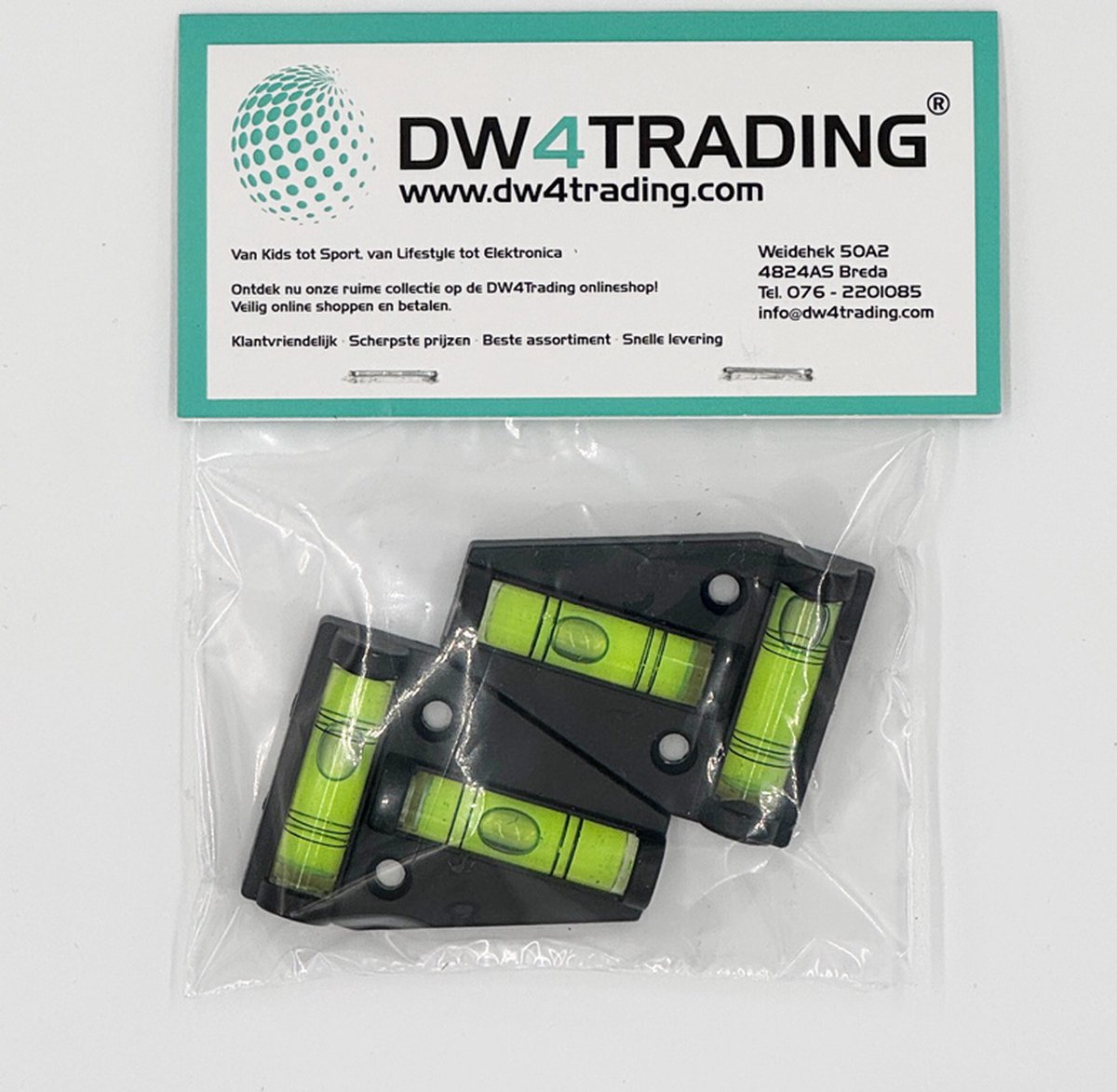 DW4Trading Mini Stelwaterpas Driehoek - Caravan, Camper - T-type Kruis ...