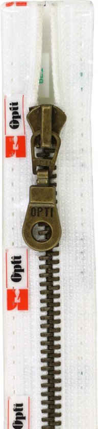 Opti 9200 M60 bronskleurige metaalrits 6mm niet deelbaar 20 cm wit | bol