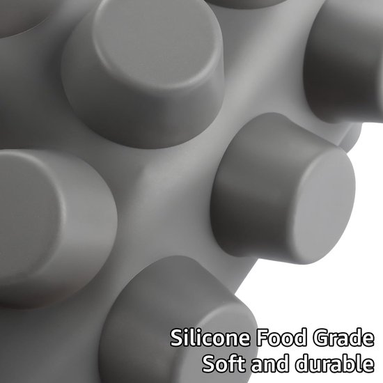4 stuks mini-muffinvormen voor 24 muffins, 22 x 33 x 3 cm, siliconen ...