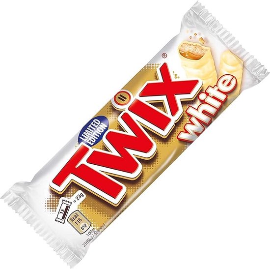 Twix | White Single | 32 stuks | 46 gram | bol