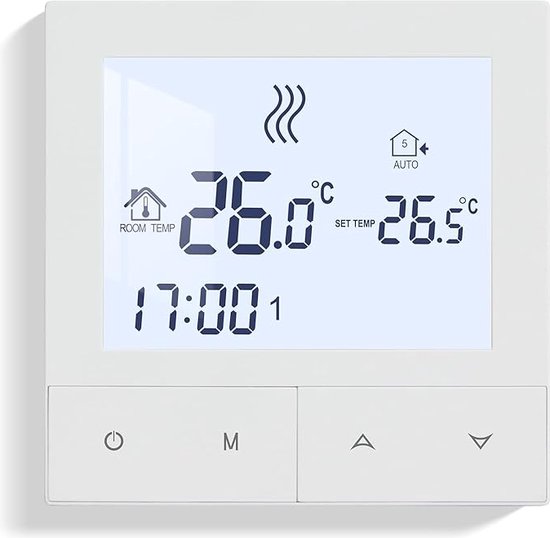 Sygonix SY-4500818 Kamerthermostaat Inbouw (in muur) Weekprogramma | bol