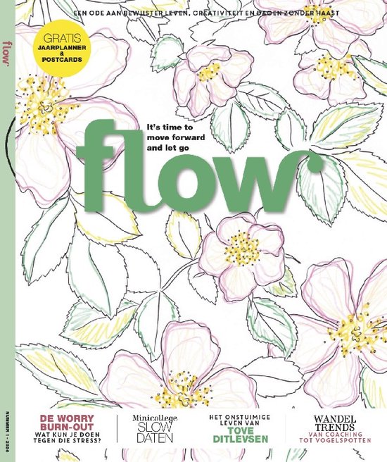 Flow Magazine 1-2024 - Het magazine voor rust en reflectie | bol