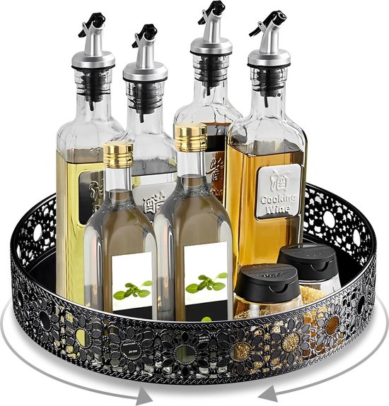 Draaiplateau, organizer, kruidenrek, 360 graden, draaiplateau, koelkastorganizer,... | bol