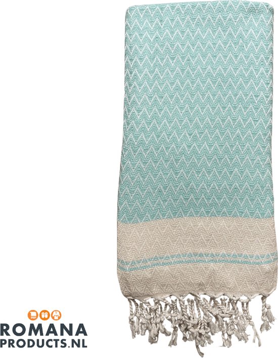 Romana Products Waves Hamamdoek - Baddoek - Strandlaken - Saunalaken ...