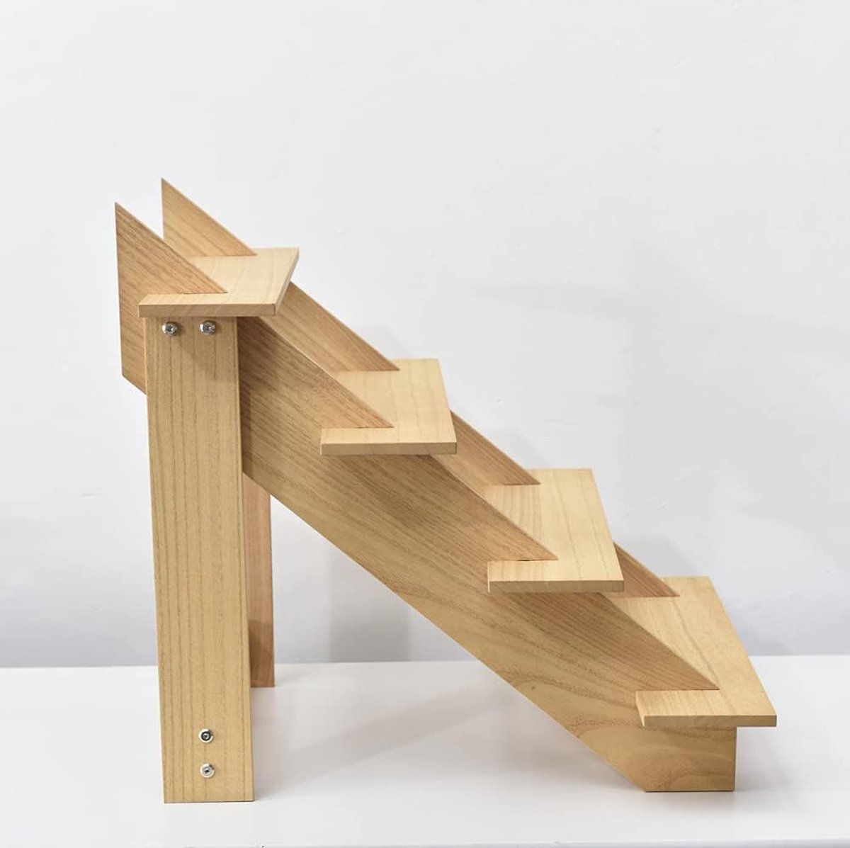 Storage Display Ladder Riser Rek Houten Display Rack Plant Bloem Ladder ...