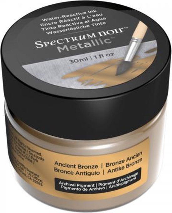 Spectrum Noir Metallic-Liquid Ink 30ml-Ancient Bronze | bol