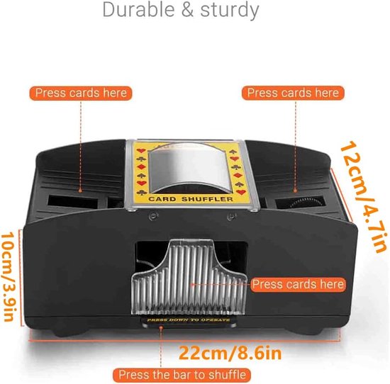 Kaartenschudmachine - Kaartenschudmachines - Schudmachine - Kaarten ...