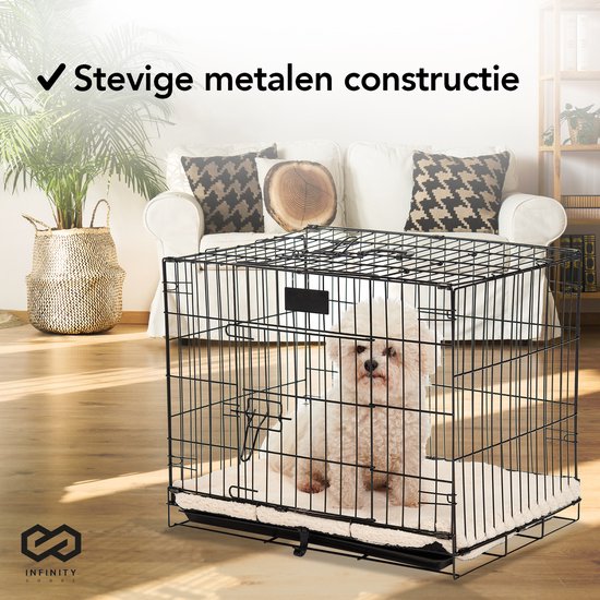 Infinity Goods Hondenbench - Bench Voor Honden - Maat S - Opvouwbaar ...