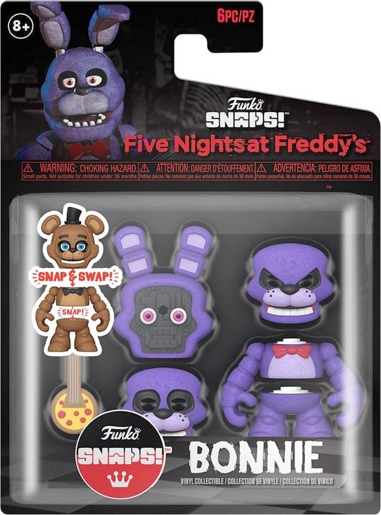 Funko Snaps Bonnie Action Figure - Verzamelfiguur van 9 cm - Paars | bol